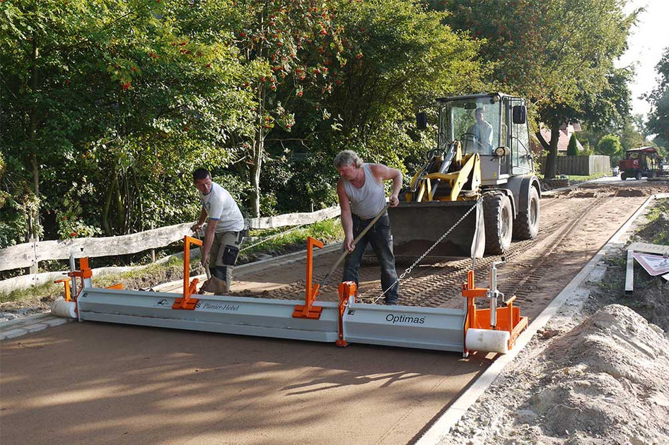 Optimas Maxi Screed System | Hardscaping Screed Rails – Pave Tool ...