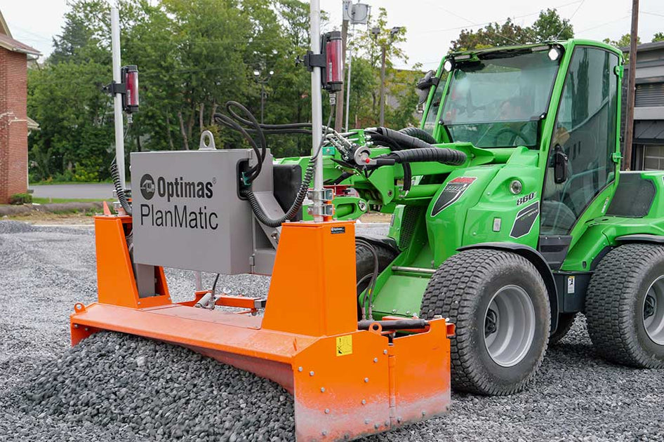 Optimas PlanMatic Leveling Screed | Fully-Automatic Grader – Pave Tool ...
