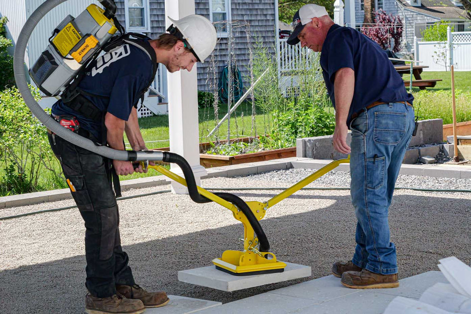 Quick-E-Ergo Assist Adjustable | Paver Lifting Clamps and Handling ...